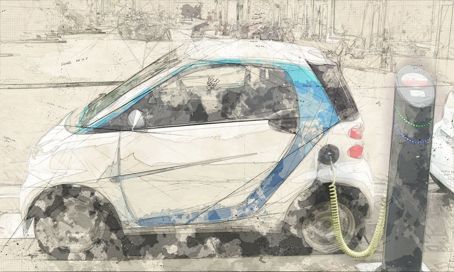 A pollution-free future coming down the road