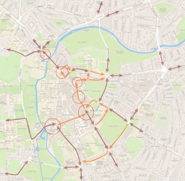 Cambridge city bus hub: making interchanging simple and quick