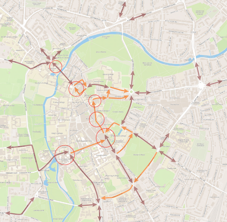 Cambridge city bus hub: making interchanging simple and quick