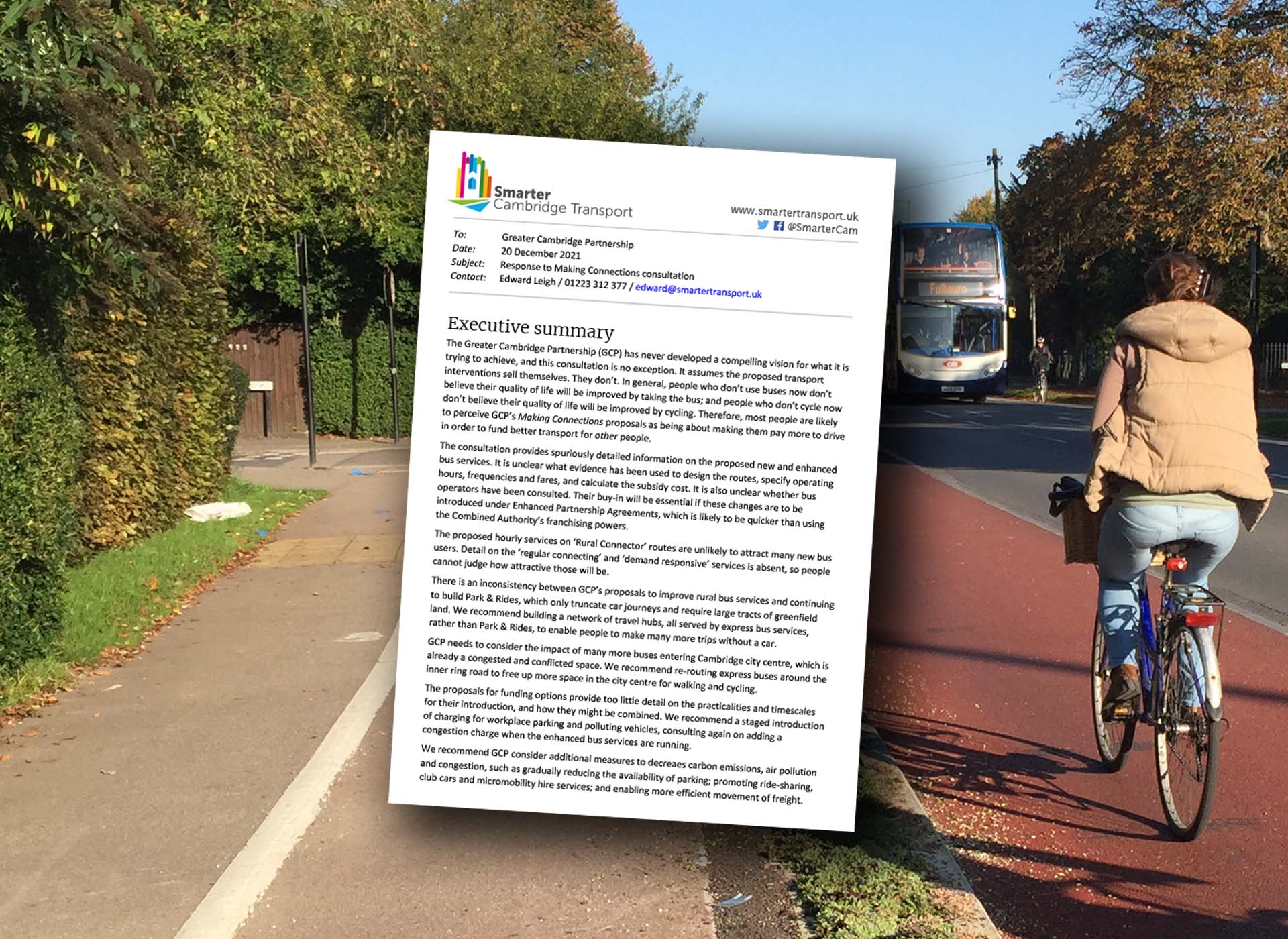 Response to the Making Connections consultation